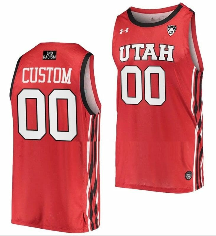 [Trending] Get New Custom Utah Utes Jersey Red Basketball